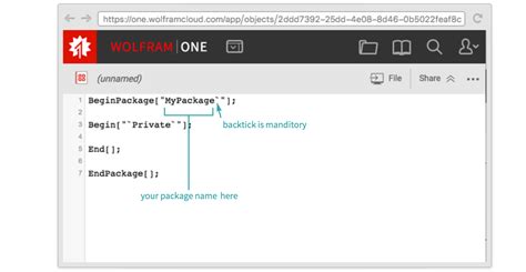 Create A Package File—wolfram Documentation