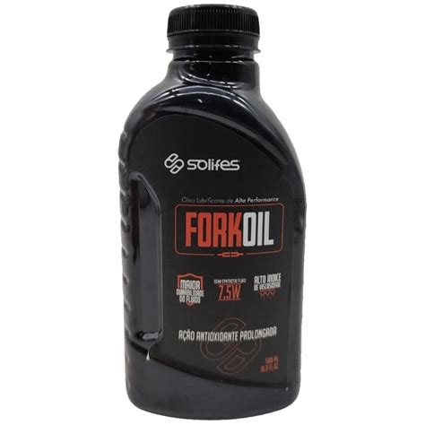 Óleo Para Suspensão Solifes Fork Oil 7 5w 500ml Tech Team Bikes