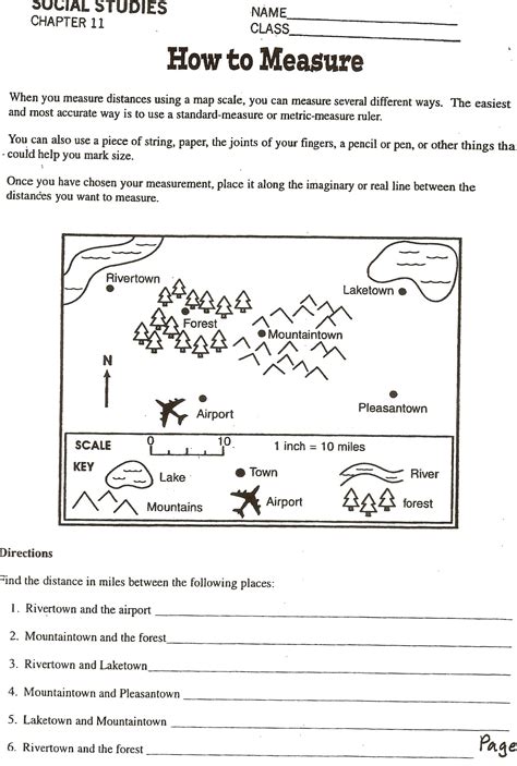Math Worksheets Social Studies Worksheets Map Skills Worksheets Map