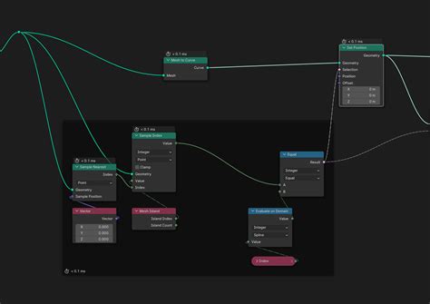 geometry nodes how to select a spline based on the position of a point
