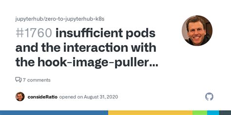 Insufficient Pods And The Interaction With The Hook Image Puller Daemonset Issue