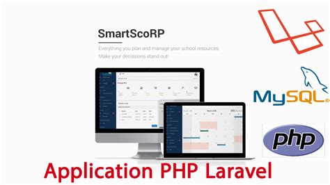 Application Php Laravel Gestion Scholaire Avec Rapport Et Présentation University Lib