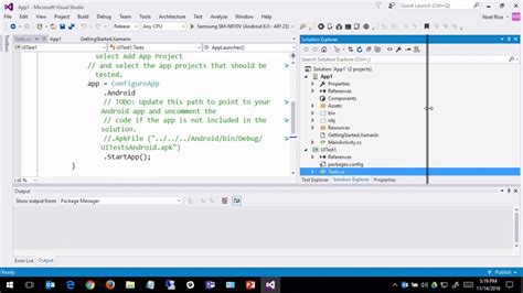 Xamarin User Interface Testing For Android Apps YouTube