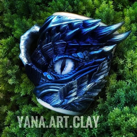 Кружка «Ледяной глаз дракона в интернет магазине Ярмарка Мастеров по цене 4500 ₽ S0sniru