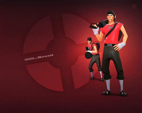 Tf2 Scout Wallpaper Blu Tf2 Scout Wallpaper Blu