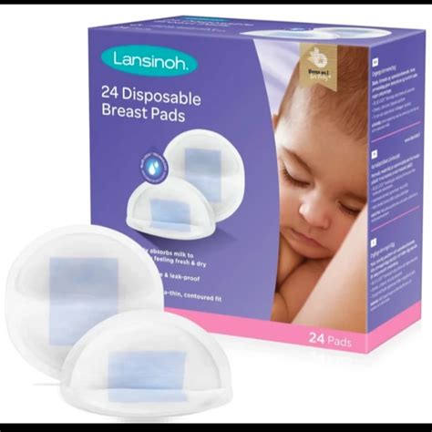 Lansinoh Nursing Pads Disposable 24 Pieces