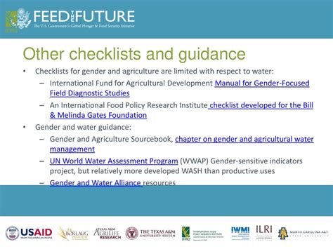 What Should We Be Asking To Understand Gender Dynamics In Agricultural Water Management Sophie