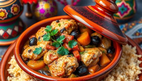 Authentic Moroccan Chicken Tagine Recipe For Dinner