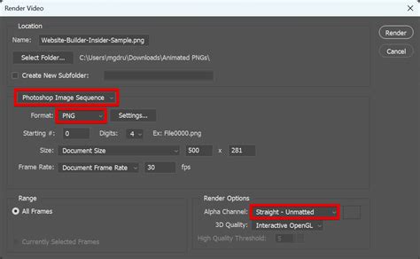 How Do I Create An Animated Png In Photoshop