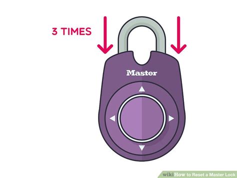 4 Ways To Reset A Master Lock WikiHow