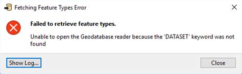 Enterprise Geodatabase Fme Cannot Load Versions In Arcsde Geodb