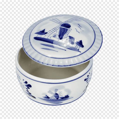 파란색과 흰색 도자기 뚜껑 디자인 뚜껑 미술 Png Pngegg