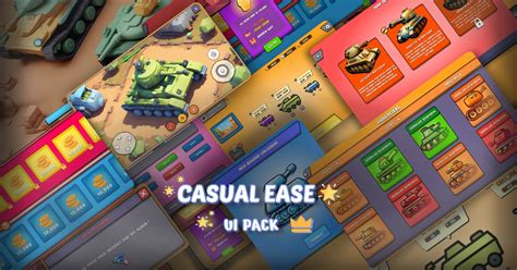 Casual Ease Gui Kit For Casual Game 2d Gui Unity Asset Store