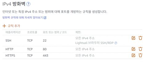 1142 용 방화벽 설정하기 러스트rust로 웹 사이트 만들기