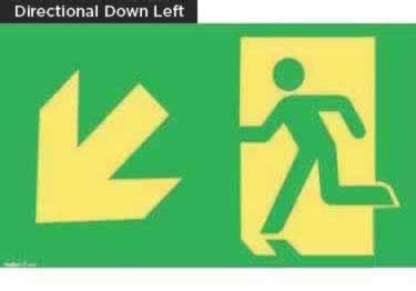 Exit Signs NYC And California Code Rated