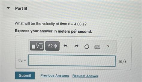 solved the acceleration of a particle is given by ax t