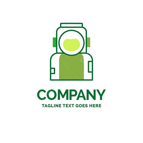 Astronaut Space Spaceman Helmet Suit Flat Business Logo Temp 3d Adventure Background Png And