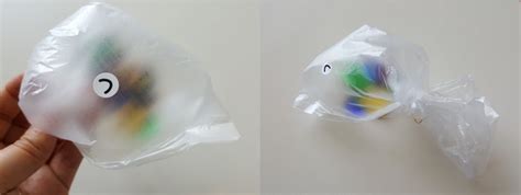 알록달록 뽀끔뽀끔 비닐봉지 물고기 만들기 네이버 블로그