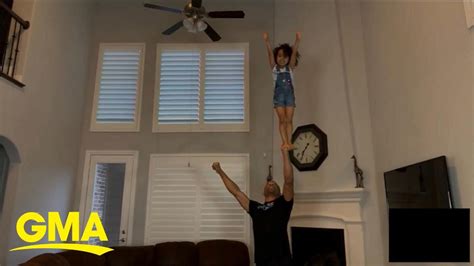 The Internet Is ‘flipping Out Over Father Daughter Duos Cheerleading