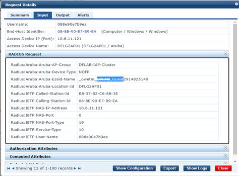 AP505 GUEST SSID Name AP RADIUS SSID EssiD Unknown Strings Embeded In SSID Name Wireless