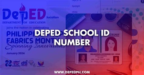 Deped School Id Number Template And How To Get One Deped Ph