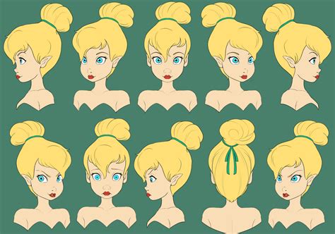 Tinkerbell Character Sheet Fan Art By Funganggie On Deviantart