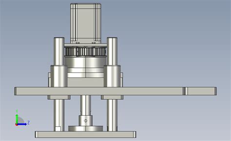 丝杆升降机构step模型图纸下载 懒石网