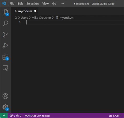 Visual Studio Code の公式 MATLAB Extension リリース MATLAB ユーザーコミュニティー