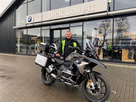 Here Is Colin Eggleton With His Dick Lovett Bmw Motorrad
