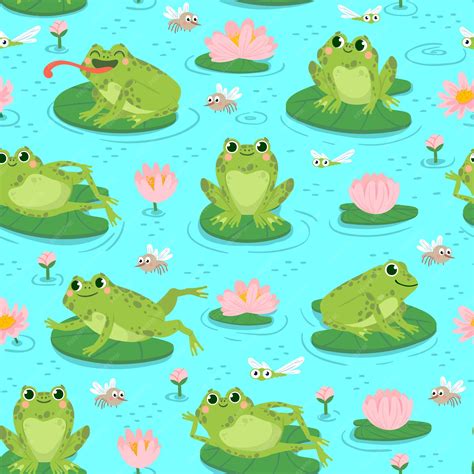 Cartoon Frog Wallpaper