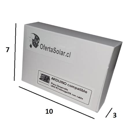 Placa Desarrollo Uno R3 Atmega328 Con Cable OfertaSolar