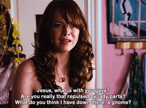 Poor Things 2023 Emma Stone As Olive Penderghast In Easy A 2010