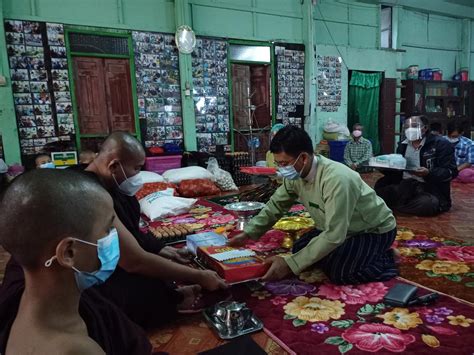 မုဒုံမြို့နယ်တွင် ကမာဝက်မြို့ ကမာအုပ်ကျေးရွာရှိ ဆွမ်းဆန်နှင့်ဝေယျာဝစ္စခက်ခဲသော ပရိယတ္တိစာသင်တိုက