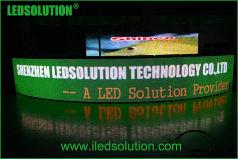 How To Make A Curved LED Display LEDSOLUTION LED Display LED Screen LED Sign LED Wall LED