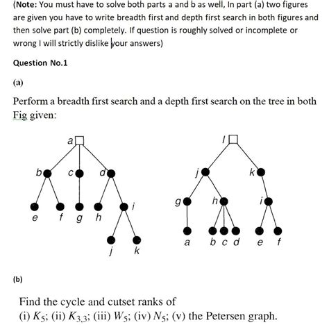 Solved Note You Must Have To Solve Both Parts A And B As