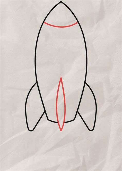 How To Draw A Rocket Step By Step Guide Draw Drawings Step Guide