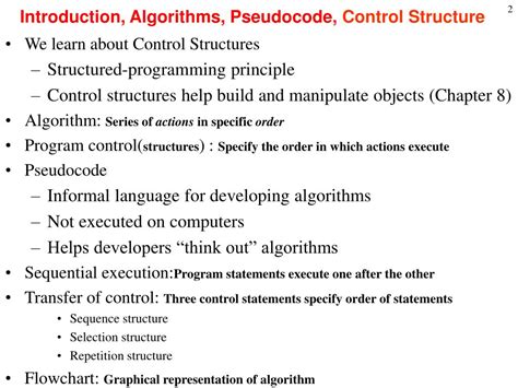 Ppt Understanding Control Structures In Programming Powerpoint