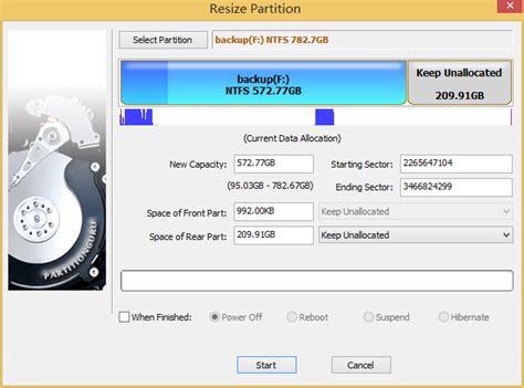 Format Resize Partition With Diskgenius How To Use Hard Drive Vii