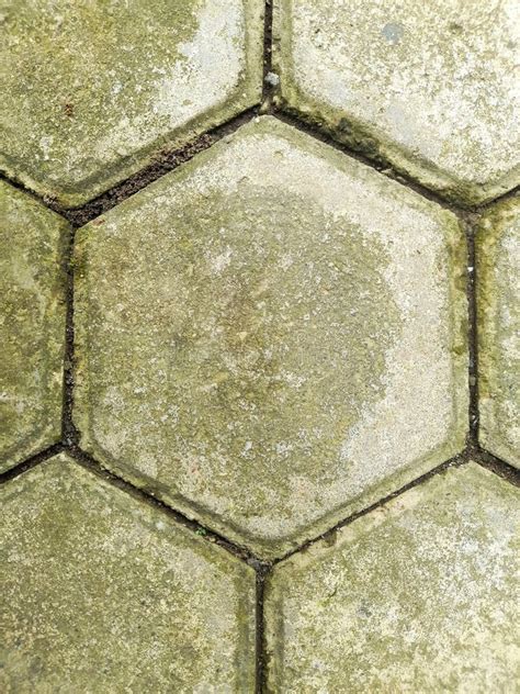 Hexagon Or Honeycomb Paving Blocks Or Bricks For Wallpapers Or Backgrounds Or Architecture