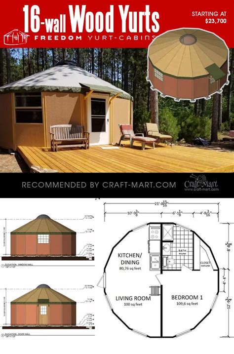 Yurt Homes Floor Plans