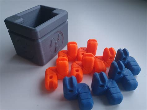 Radioactive Worm Packing Puzzle By Dspuzzles