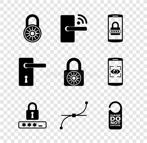 Set Safe Combination Lock Wheel Digital Door With Wireless Mobile And Password Password