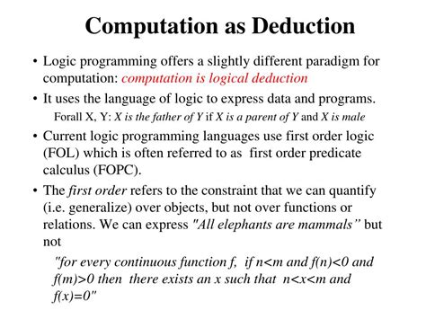 ppt rule based programming logic programming and prolog powerpoint presentation id 6449552