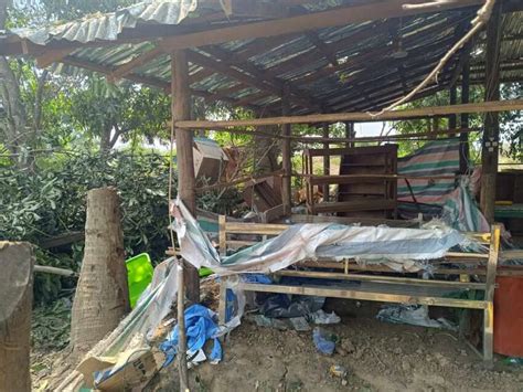 ထီးချိုင့်မြို့နယ်၊ အရပ်ဘက်ဆေးရုံနှင့်စာသင်ကျောင်းကို ကို စစ်ကောင်စီက