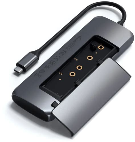 Satechi Usb C Hybrid Multiport Adapter At Mighty Ape Nz