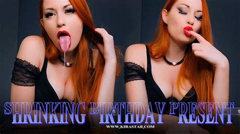 Shrinking Birthday Present Part L Miss Kira Star Clips4sale Com