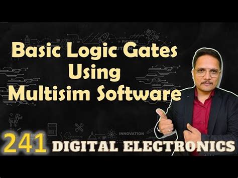 Basic Logic Gates In Multisim Software Video Lecture Crash Course For GATE Instrumentation