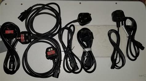 電器 電腦 顯示器 電源線 連接適配器 Iec C13 Socket 插頭 Output 13amp 250v Fused 三方脚香港版本插頭 Ac Power Cord Cable Plug