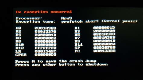 Crash Au Démarrage De N3ds Abandon De La Prélecture Darm9 Panique Du Noyau R3dspiracy