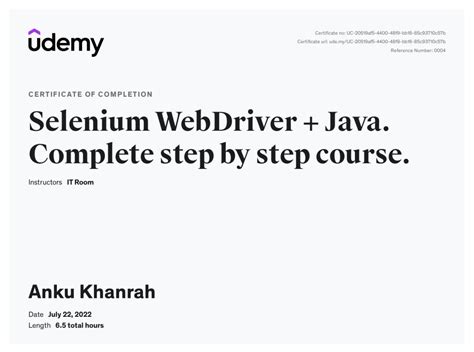 Anku Khanrah On Linkedin Udemy Course Completion Certificate